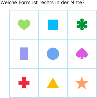 IXL – Lagen in einem Gitternetz (Matheübung 2. Klasse)